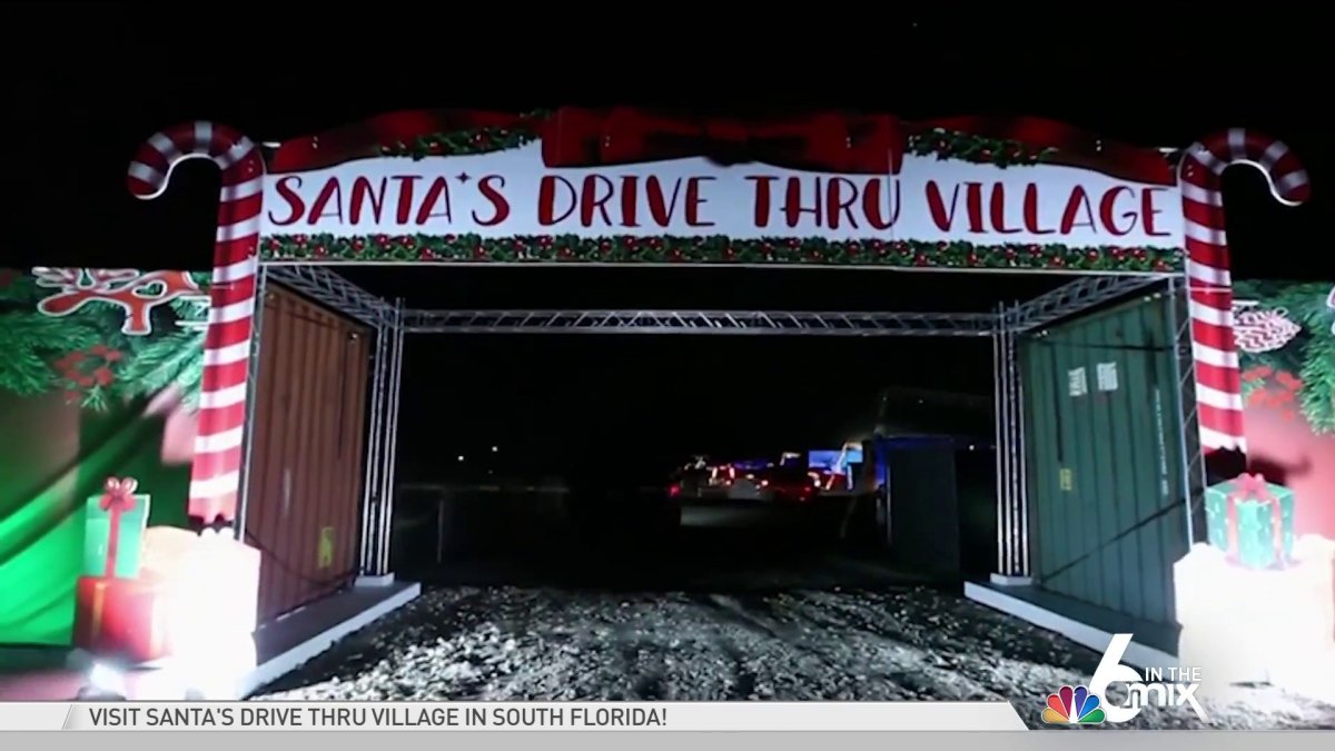 Visit Santa’s Drive Thru Village in South Florida – NBC 6 South Florida