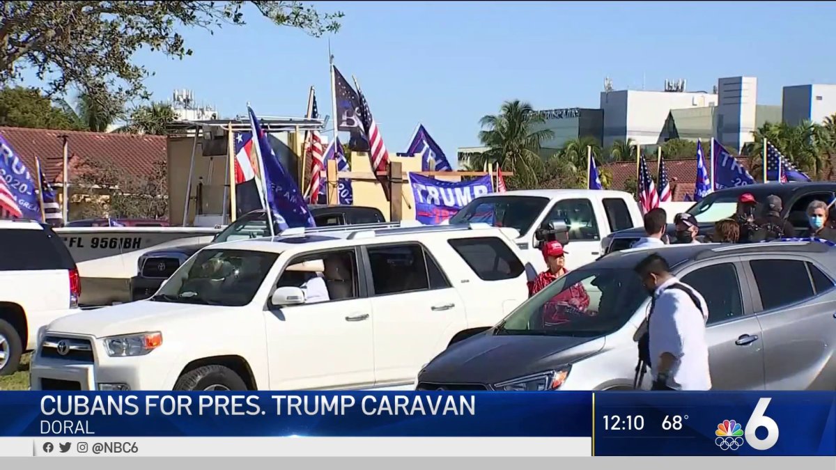 Trump Supporters Lead Caravan Through Miami – NBC 6 South Florida