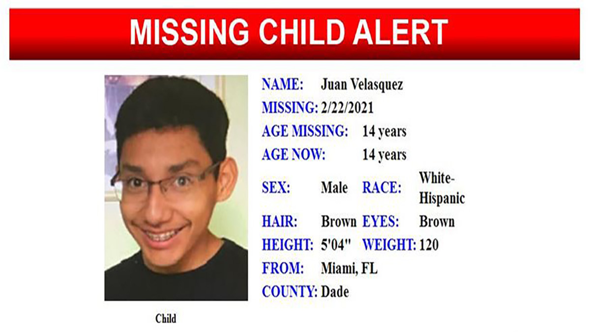 Missing Miami-Dade Teen Found Safe Early Wednesday Morning – NBC 6 ...