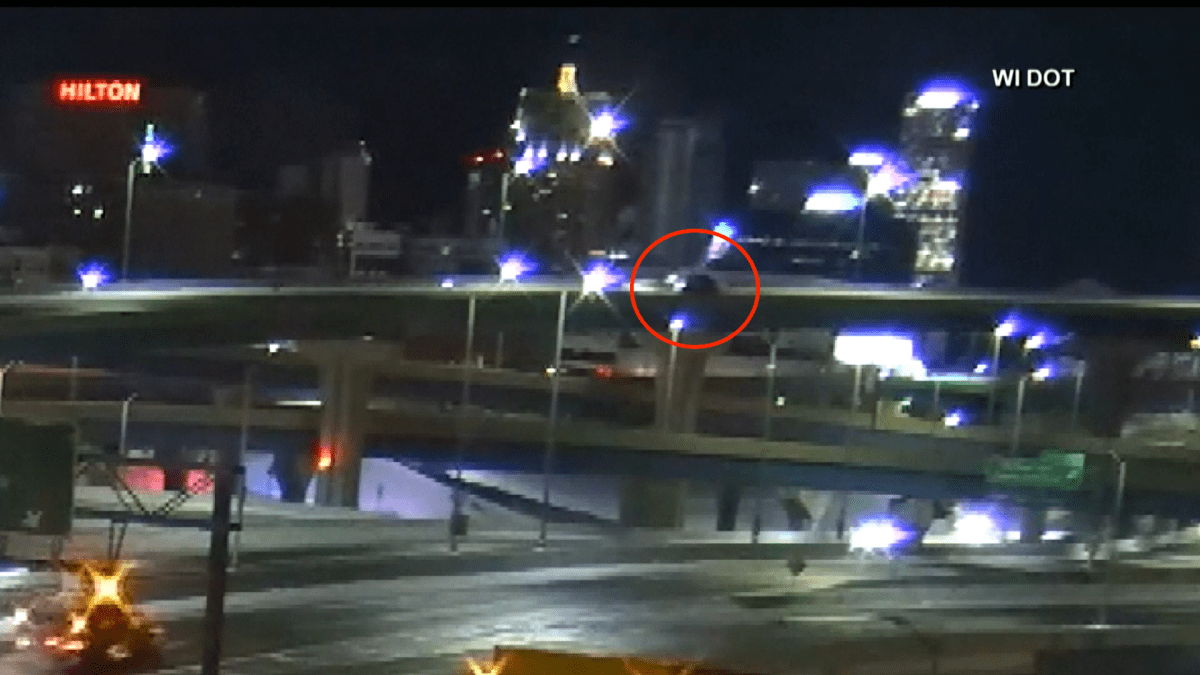 Watch: Car Flips Over Highway Ramp, Driver Survives – NBC 6 South Florida