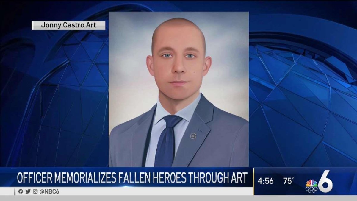 Philly Officer Memorializes Fallen FBI Agents Through Art – NBC 6 South ...