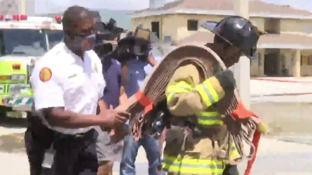 Brother of Chassidy Saunders Fulfills Dream to Be a Firefighter for a ...