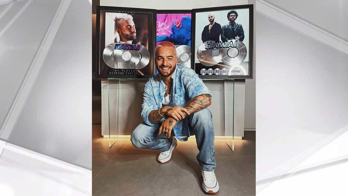 Maluma Receives Multi-Platinum Certification on The Ellen DeGeneres ...