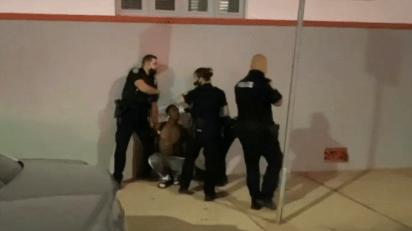 Video Shows Arrest of Suspect Accused of Raping, Drugging Woman in ...