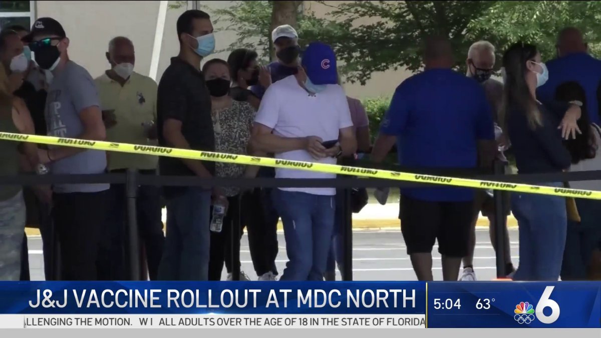 Johnson & Johnson Now Only Available for 1st Doses at FEMA Sites – NBC ...