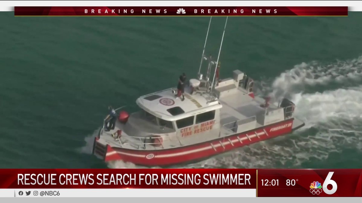 Rescue Crews Searching for Missing Swimmer Near Miami Beach – NBC 6 ...