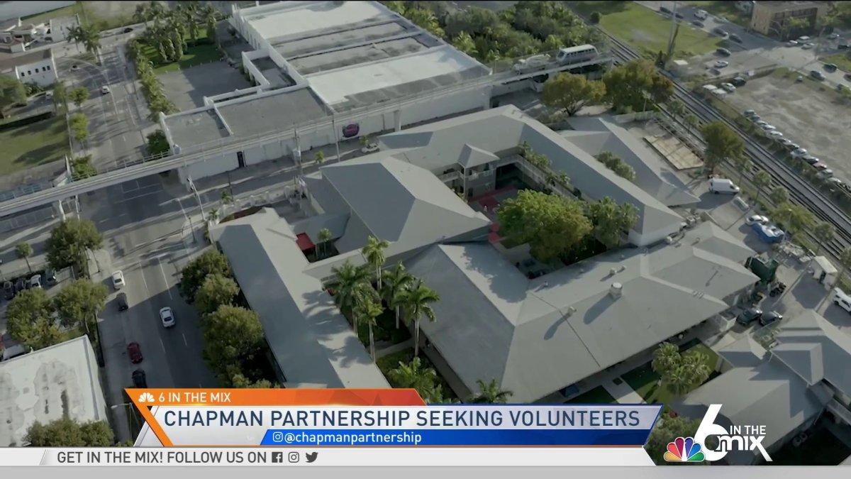 Chapman Partnership Seeking Volunteers – NBC 6 South Florida
