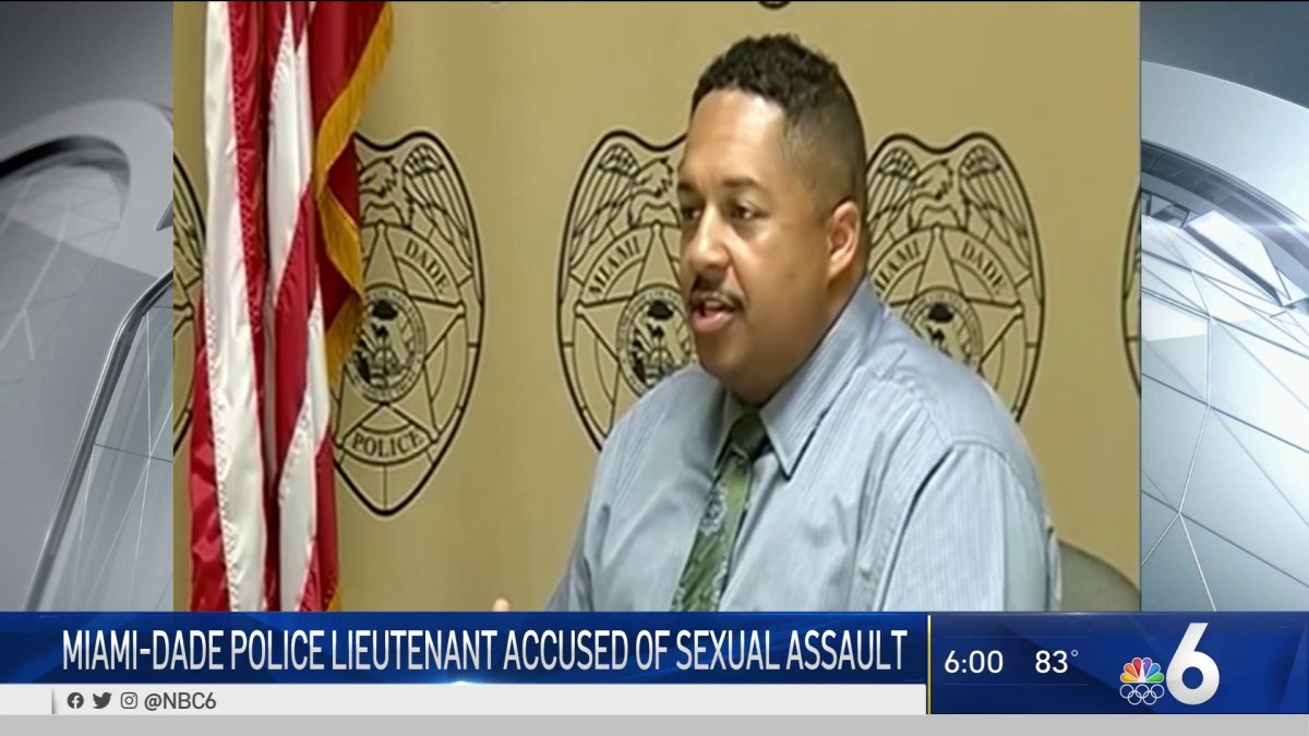 Miami-Dade Police Lieutenant Accused of Sexual Assault – NBC 6 South ...