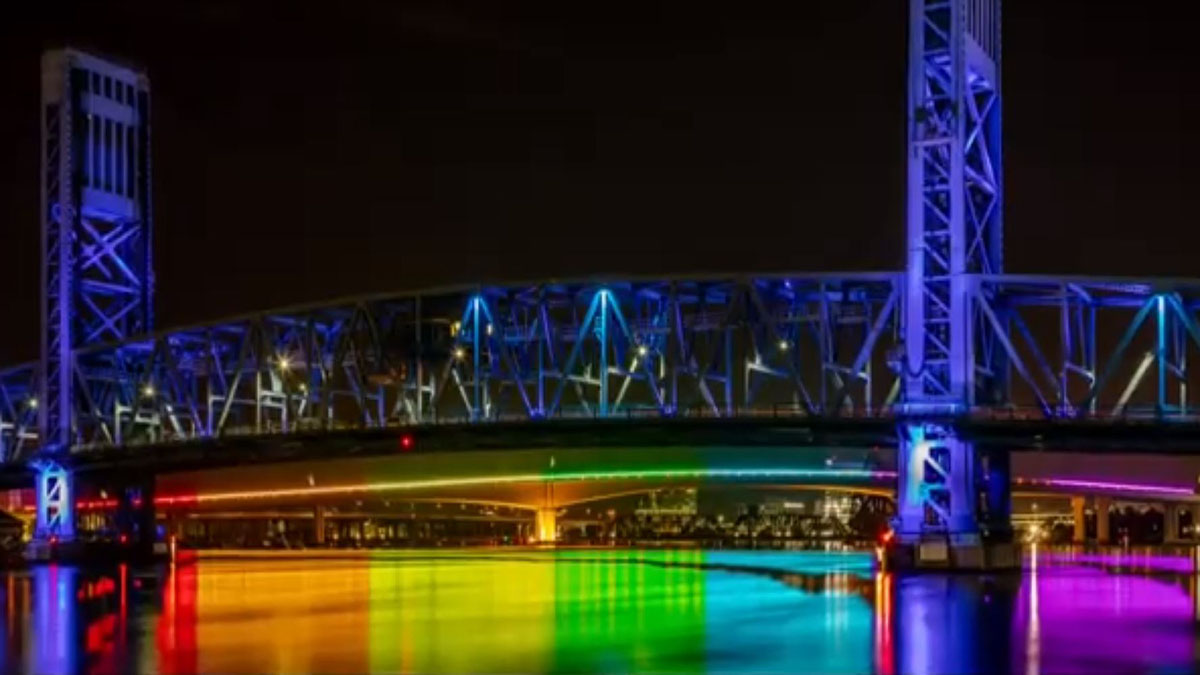 State Reverses Itself, Will Allow Rainbow Lighting on North Florida ...