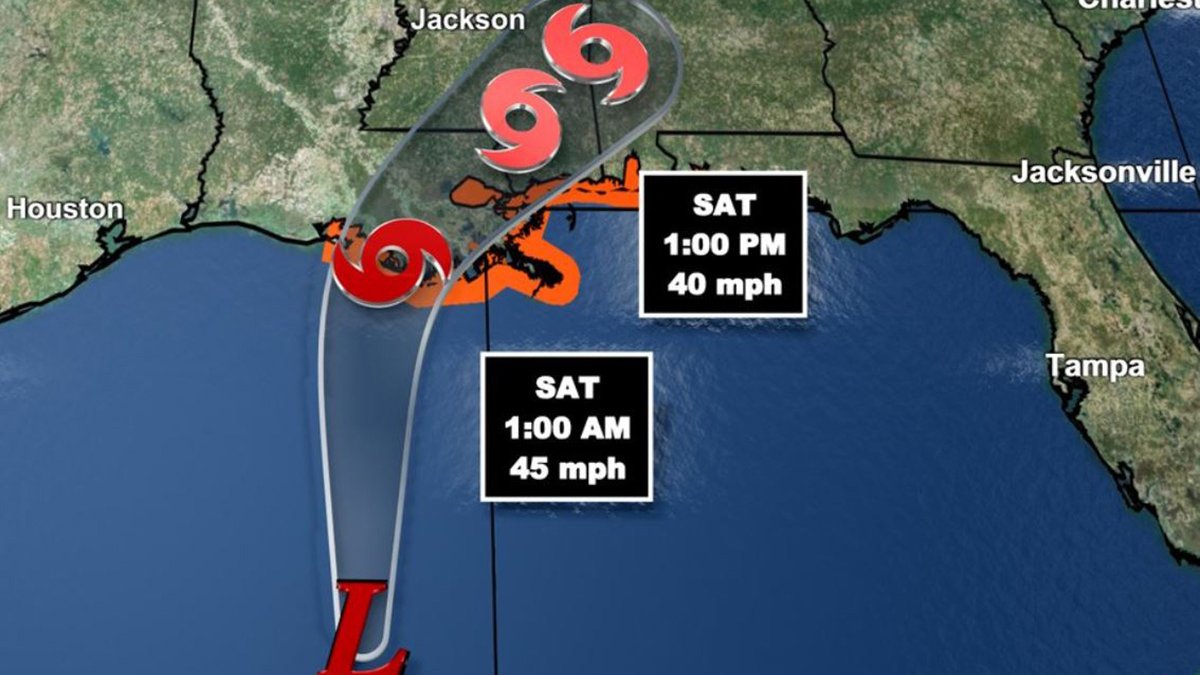 Tropical System to Bring Heavy Rain, Flooding to Gulf Coast as Early as ...