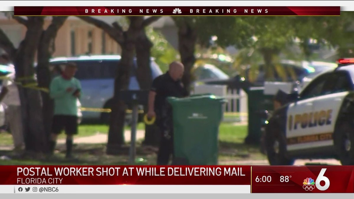 Postal Worker Shot at While Delivering Mail in Florida City – NBC 6 ...