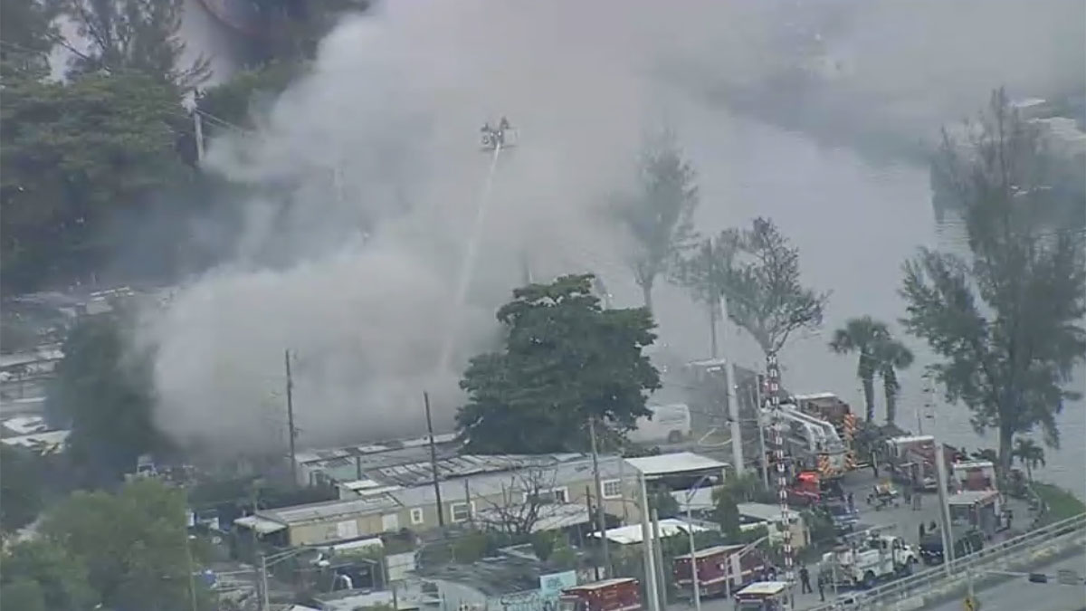 Crews Battle Large Fire Inside Miami Home – NBC 6 South Florida