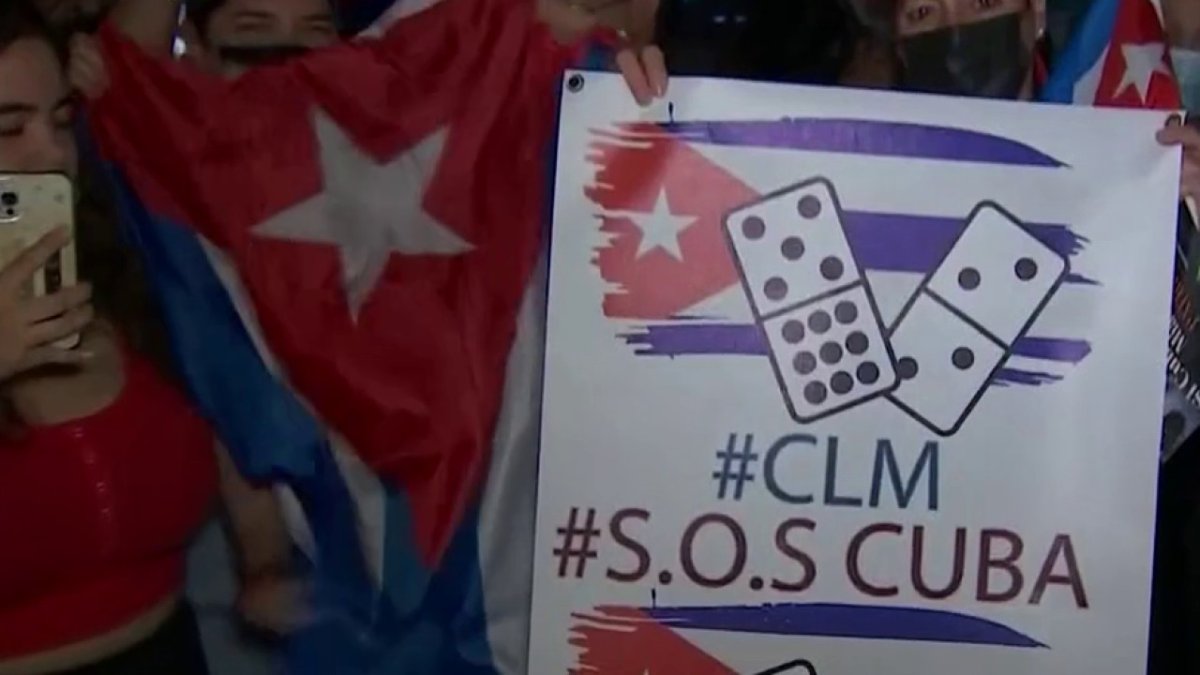 ‘We Are Not Going to Stay Quiet’: Support for Cuban Protesters ...