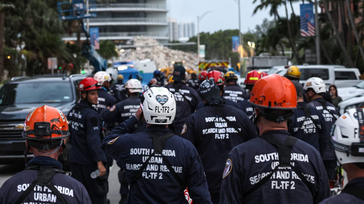 Local Search and Rescue Teams Leave Surfside After Month at Condo ...