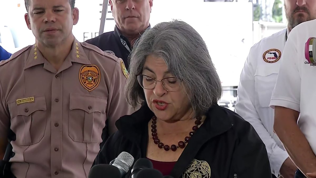 Mayor Daniella Levine Cava Provides Update on Recovery Efforts – NBC 6 ...
