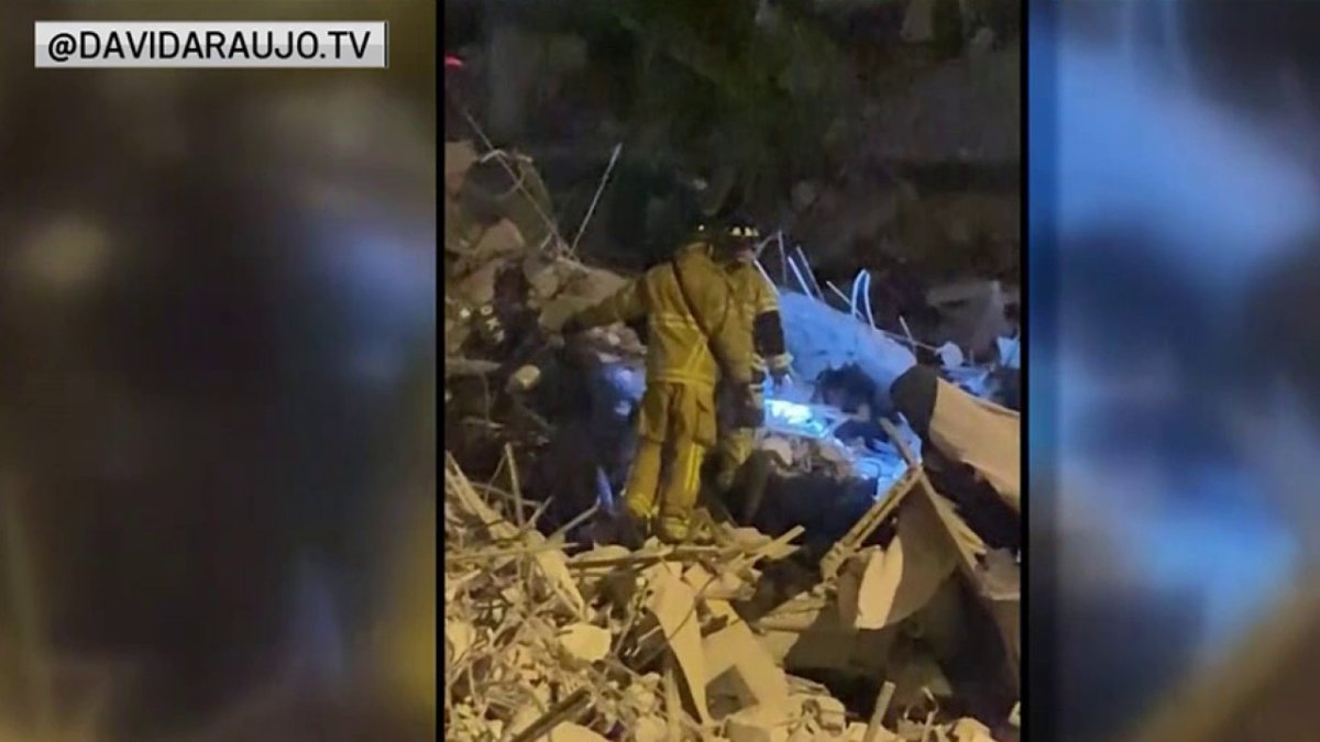 New Video Shows Crews Rescuing Teen From Surfside Collapse Debris – NBC ...