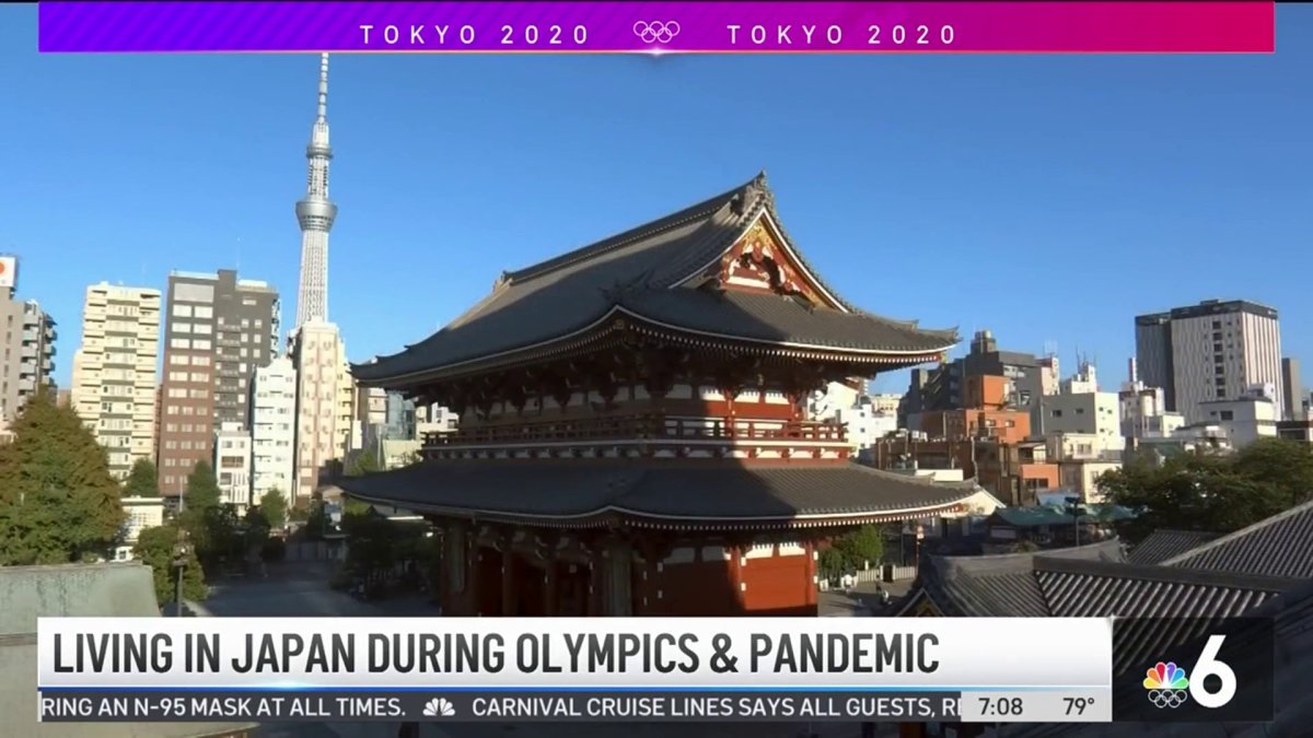 Living in Japan During Olympics & Pandemic – NBC 6 South Florida