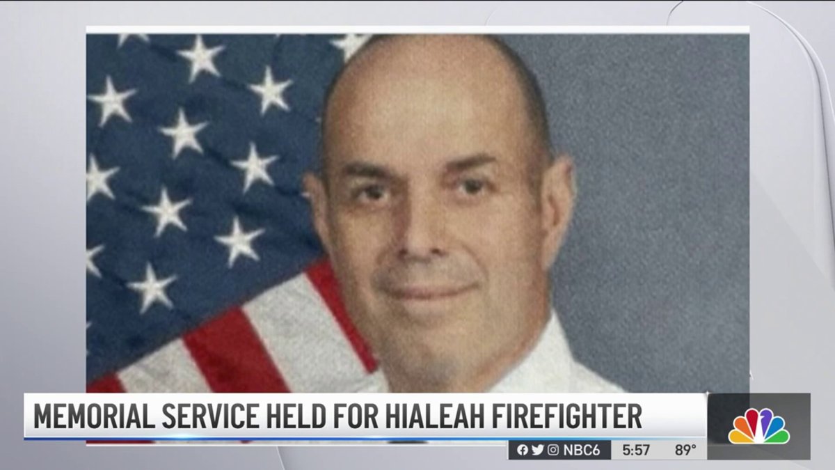 Memorial Service Held for Hialeah Firefighter – NBC 6 South Florida