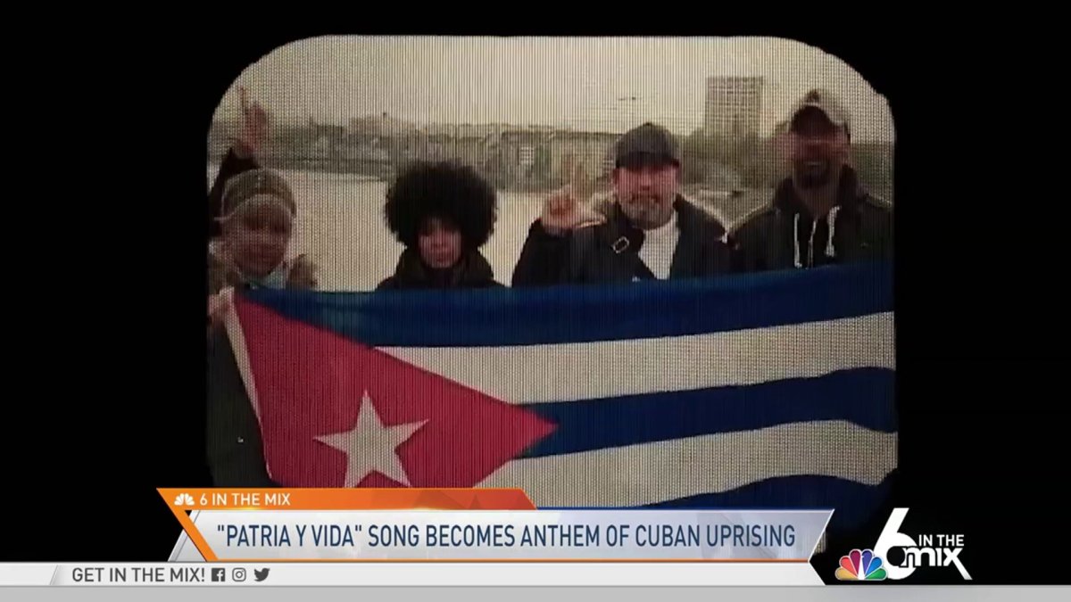 “Patria Y Vida” Becomes Anthem of Cuban Uprising – NBC 6 South Florida