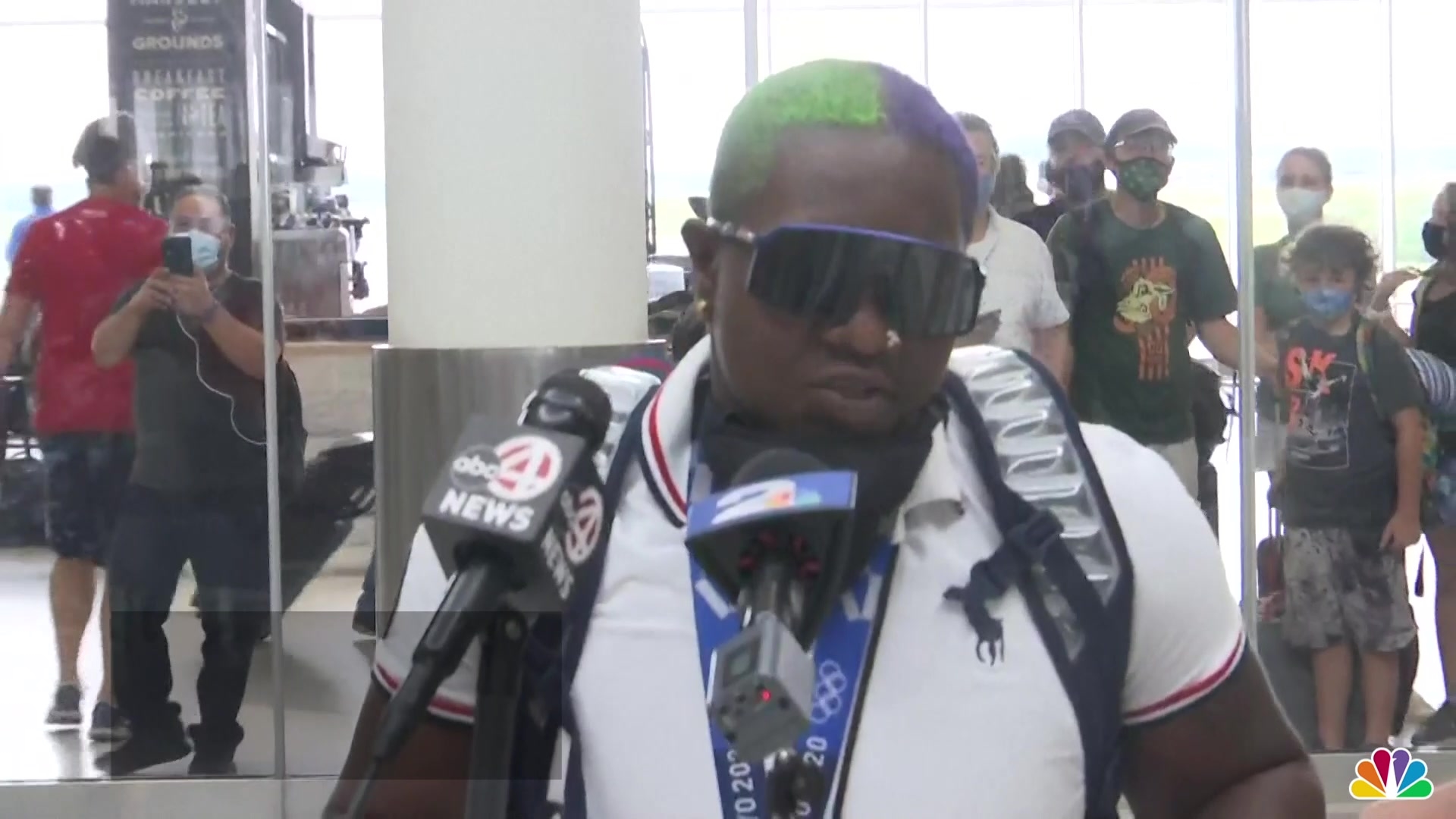 Bittersweet Moment as Raven Saunders Returns Home – NBC 6 South Florida