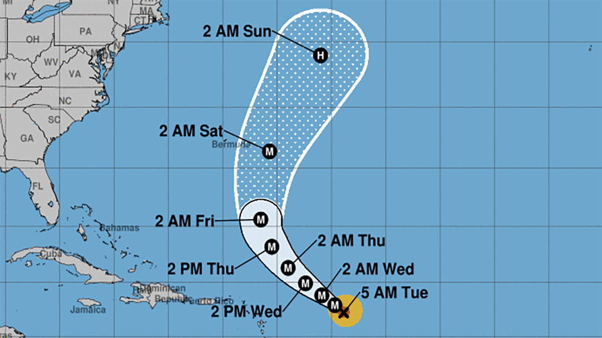 Hurricane Sam Swirling Over Atlantic With Category 4 Winds – NBC 6 ...