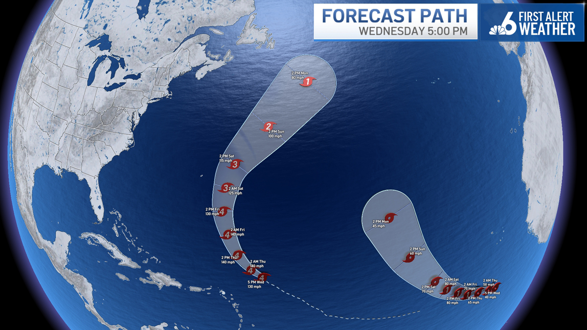 Tropical Storm Victor Forms, Hurricane Sam Remains Category 4 – NBC 6 ...