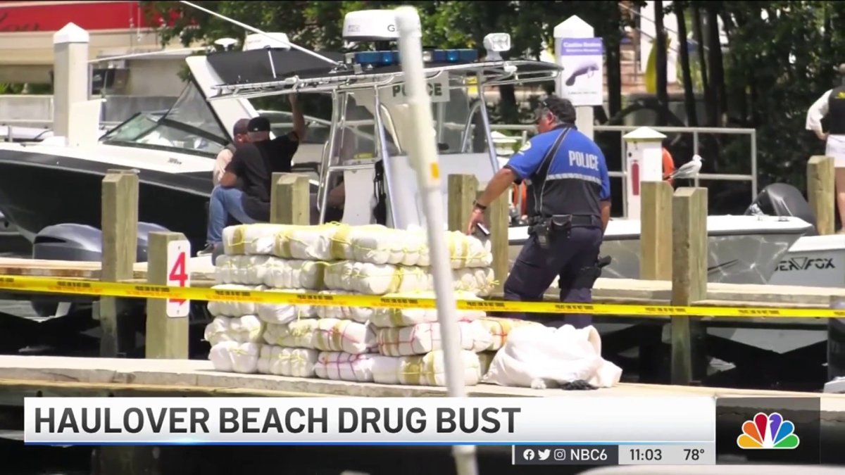 Speedboat Pursuit Ends With Massive Drug Bust on Haulover Marina – NBC ...