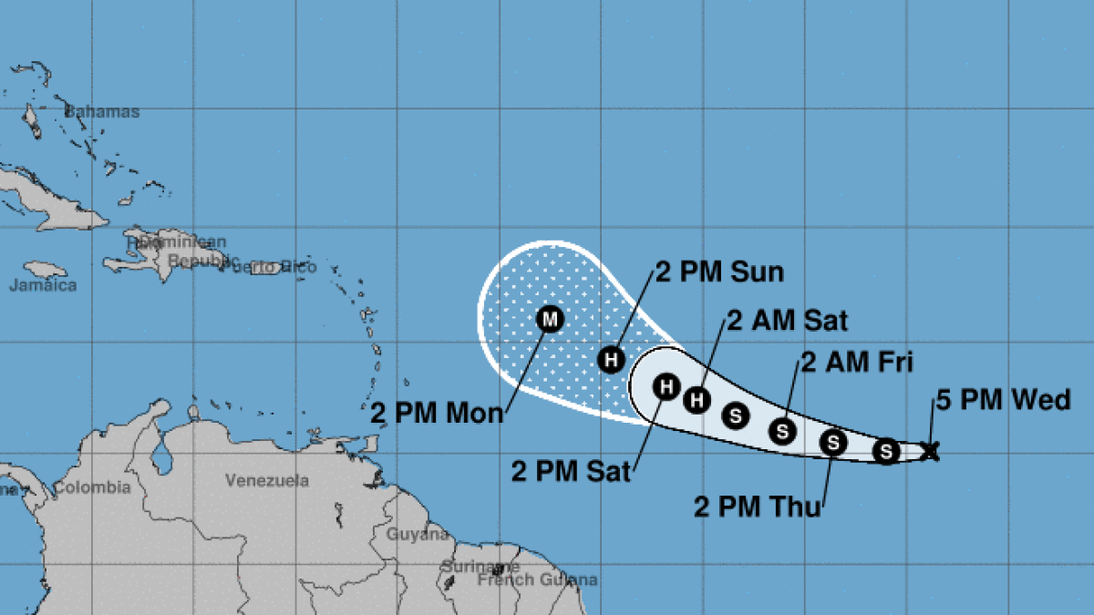 Tropical Depression 18 Forms in Eastern Atlantic: NHC – NBC 6 South Florida