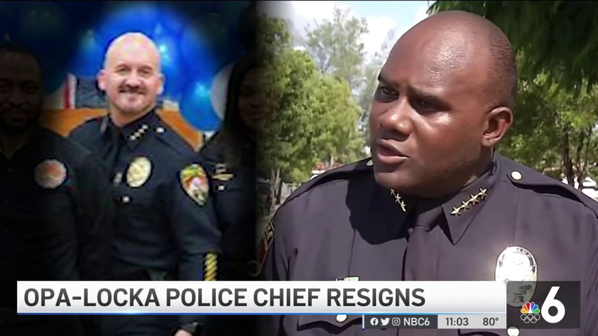 Opa Locka Police Chief Resigns Nbc 6 South Florida