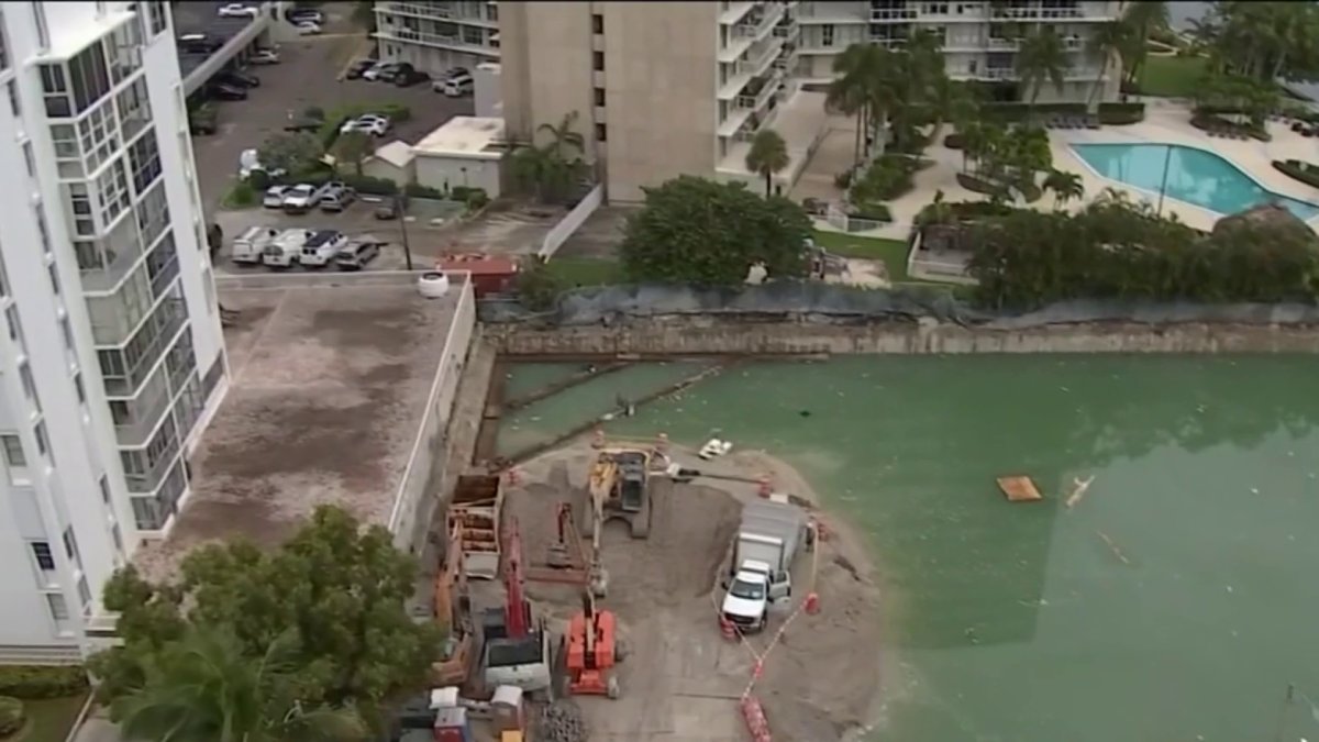 Construction Site for Brickell High-Rise Floods Again – NBC 6 South Florida