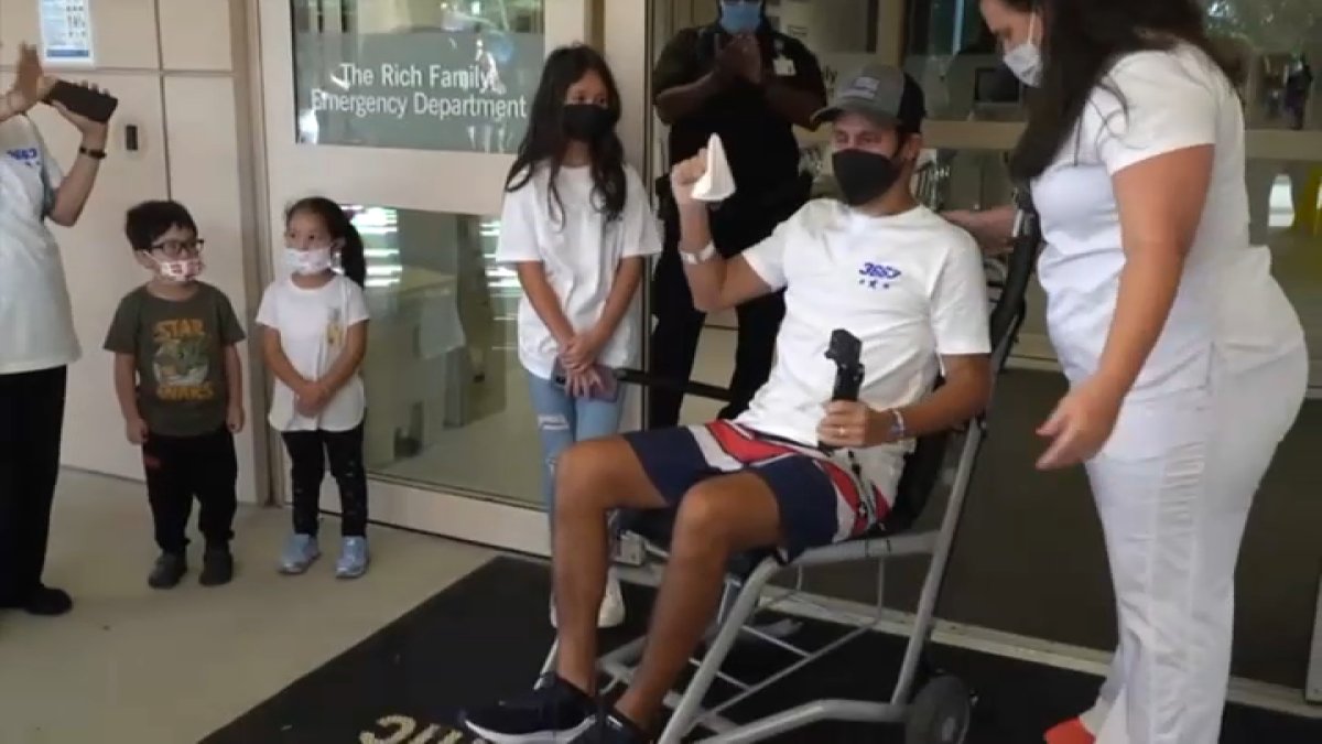 Sunrise Police Sergeant Released From Hospital After 70 Day Battle With