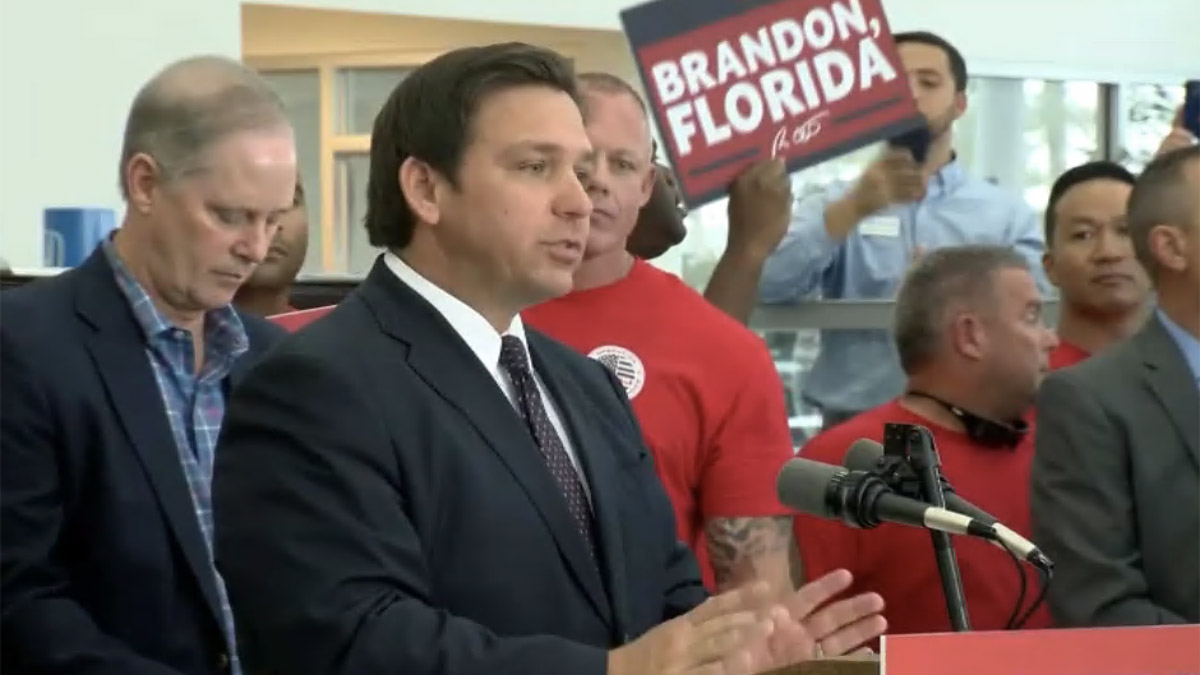 Florida’s DeSantis Embraces Coded ‘Brandon’ Insult of Biden – NBC 6 ...