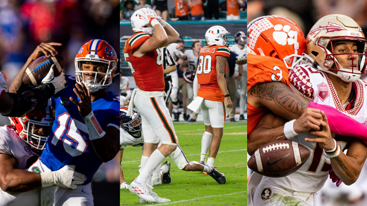 College Football Overtime: The Rapid Decline of Florida’s ‘Big Three ...