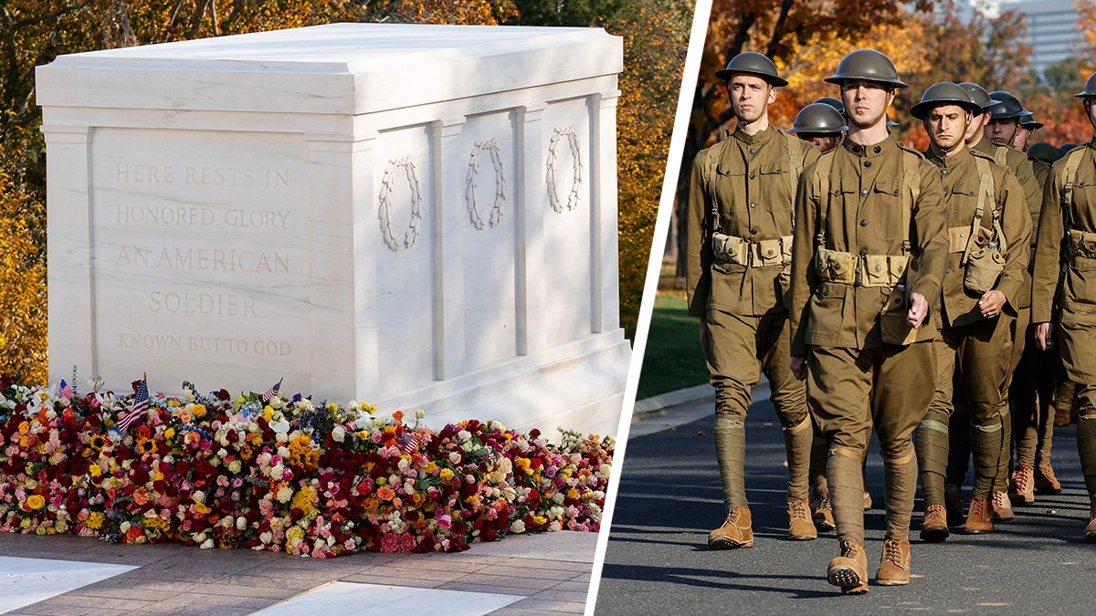Tomb of the Unknown Soldier Centennial Marked on Veterans Day – NBC 6 ...