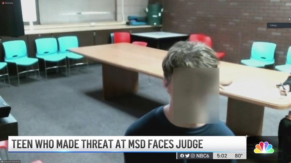 Teen Who Made Shooting Threat at Parkland MSD High School Faces Judge ...