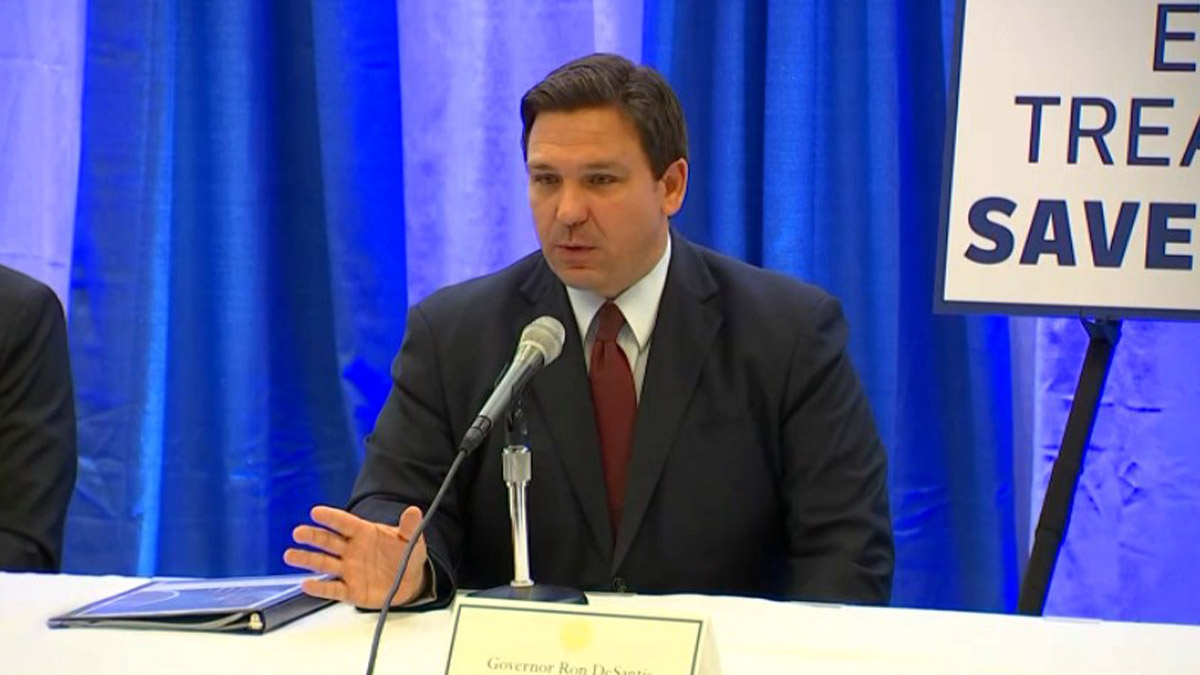 DeSantis Says FDA Stopping Antibody Treatments Deemed Ineffective a ...