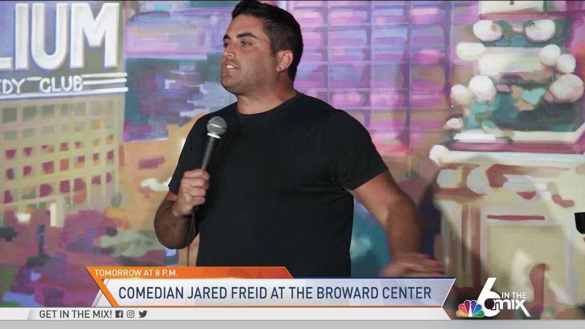 Comedian Jared Freid Performs Saturday at Broward Center – NBC 6 South ...
