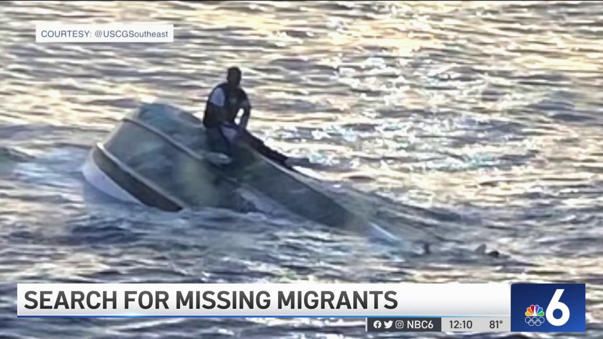 Body Found Amid Coast Guard Search for Capsized Boat – NBC 6 South Florida