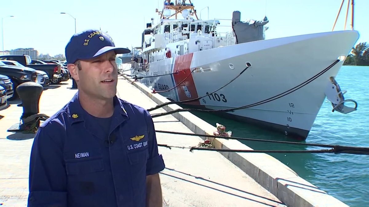WEB EXTRA: Lt. CMDR. Jason Neiman-USCG – NBC 6 South Florida