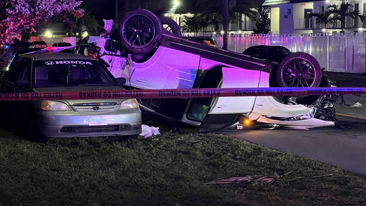 Person Killed In High Speed Rollover Crash In Miami Gardens Nbc 6