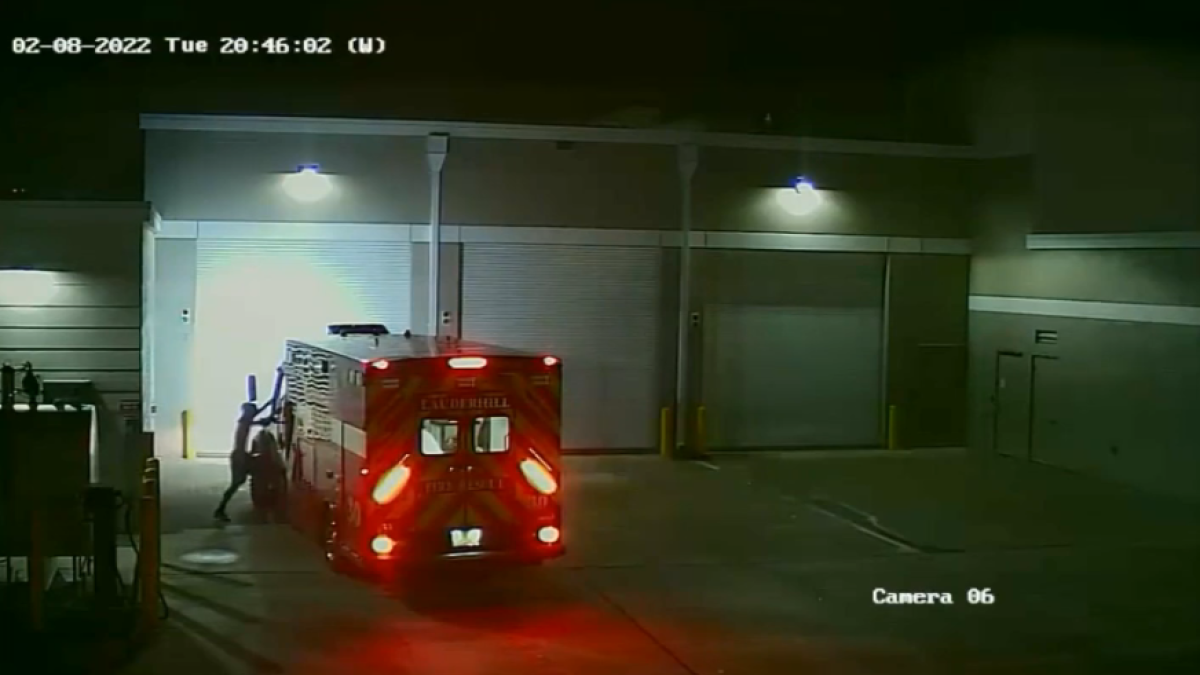 Lauderhill Firefighters Stop Man From Stealing Ambulance – NBC 6 South ...