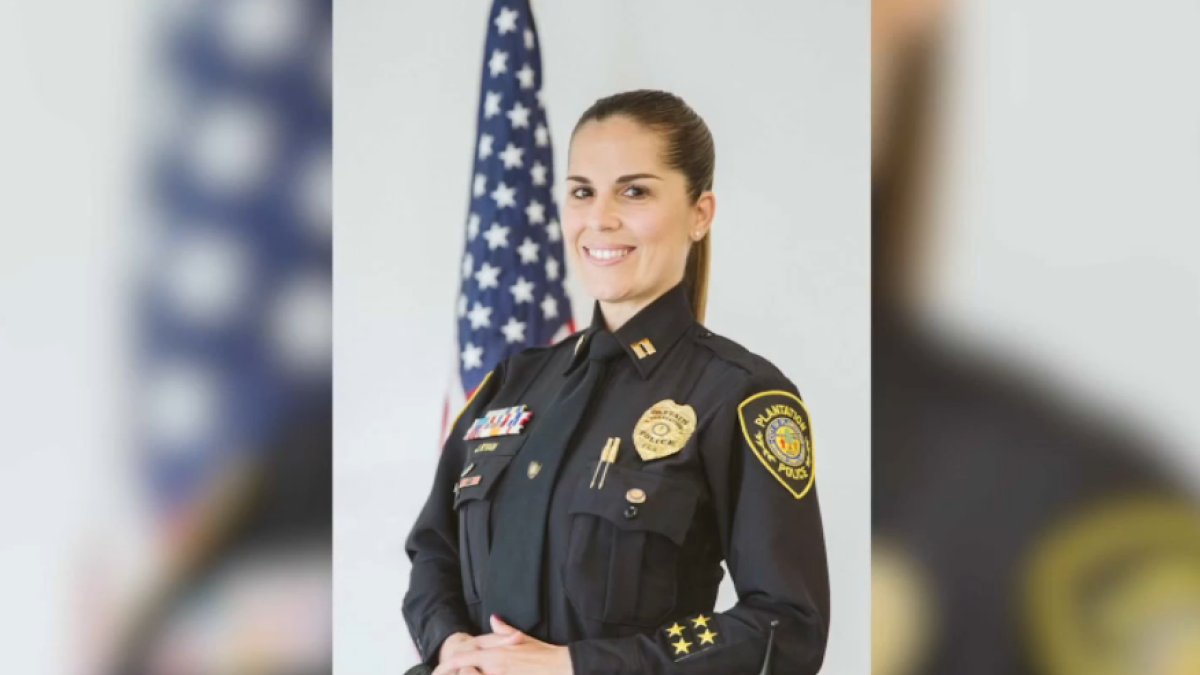 Woman Captain Makes History in Plantation Police Department – NBC 6 ...