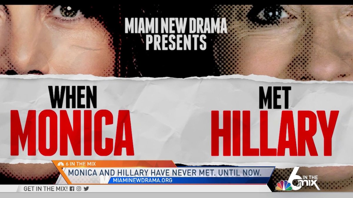 ‘When Monica Met Hillary’ Debuts in Miami – NBC 6 South Florida