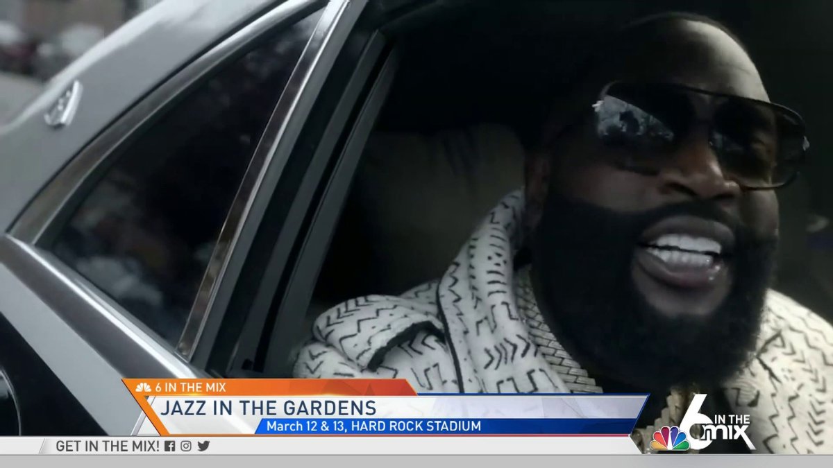 Miami Legend Rick Ross Playing Jazz in the Gardens This Weekend – NBC 6 ...