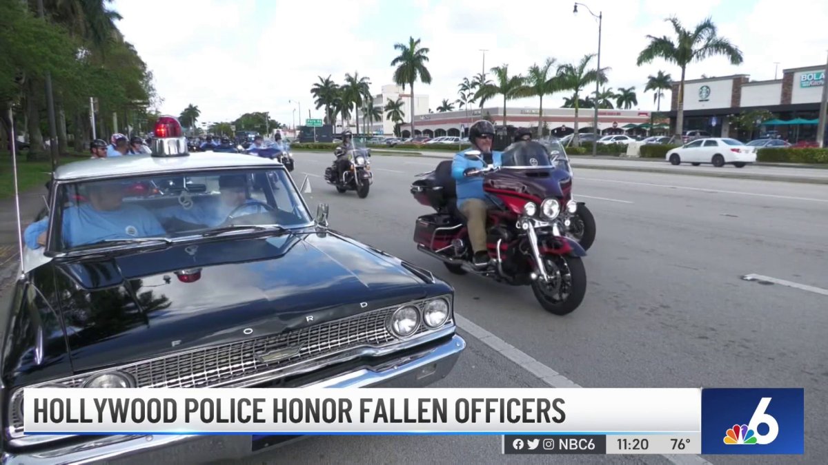 Hollywood Police Honor Fallen Officers – NBC 6 South Florida