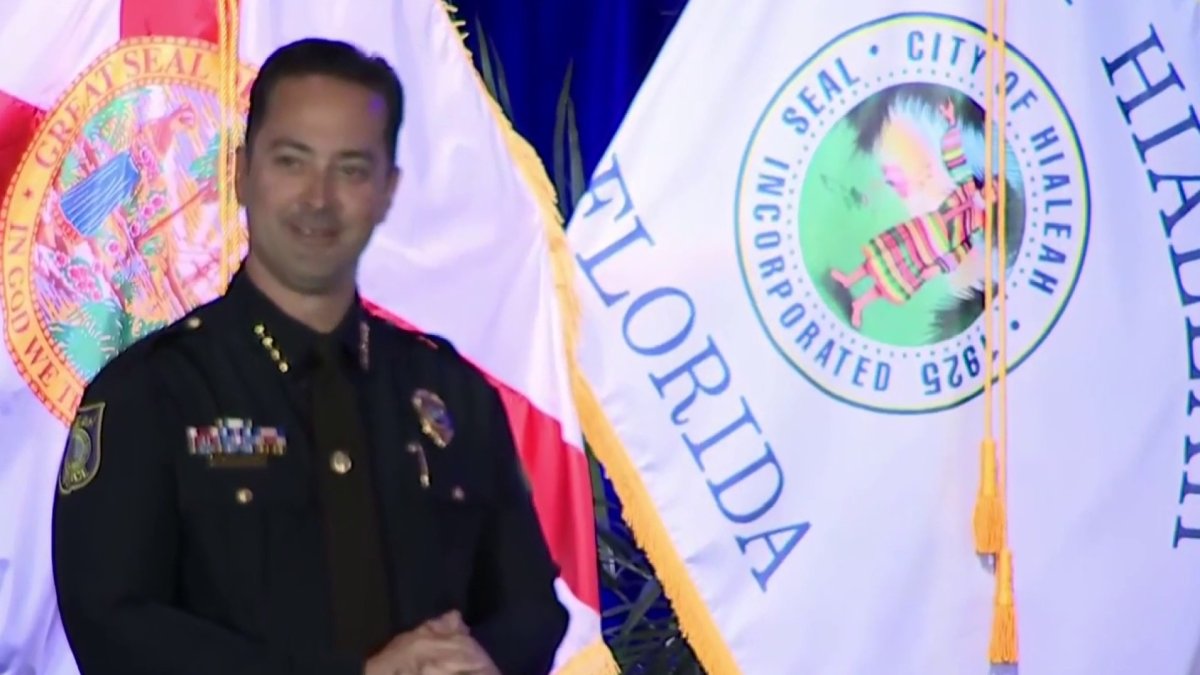 George Fuente Sworn in As Hialeah’s New Chief of Police – NBC 6 South ...
