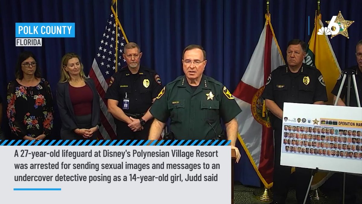 4 Disney Employees Among 108 Arrested In Florida Human Trafficking Bust