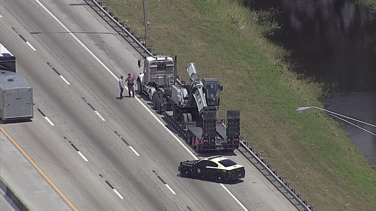Florida Turnpike Overpass Hit by Truck – NBC 6 South Florida