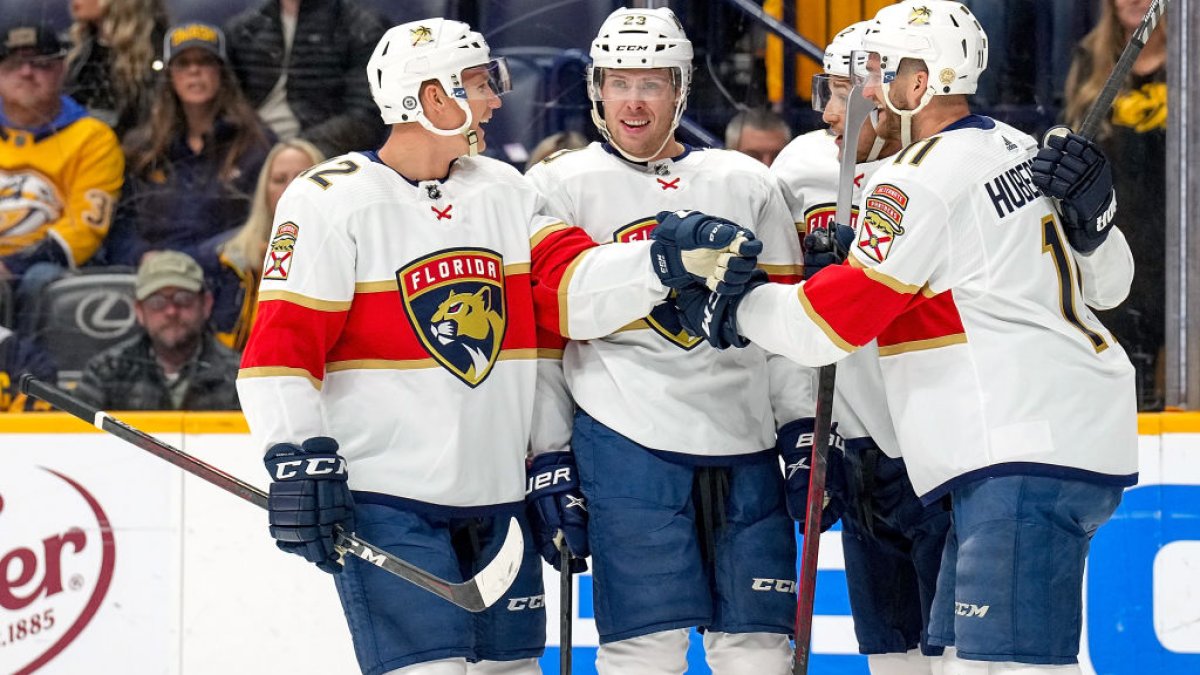Florida Panthers Win 7th Straight, Beating Predators 4-1 – NBC 6 South ...