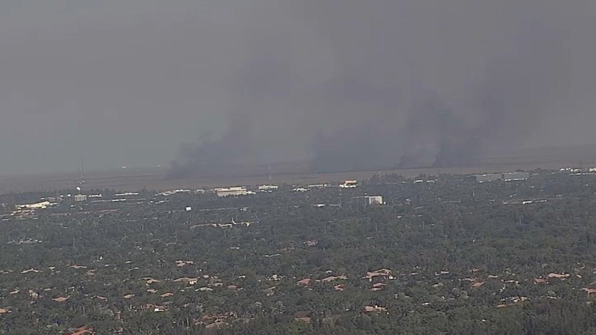 Cities in Broward, Palm Beach Dealing With Smoke as Large Everglades ...